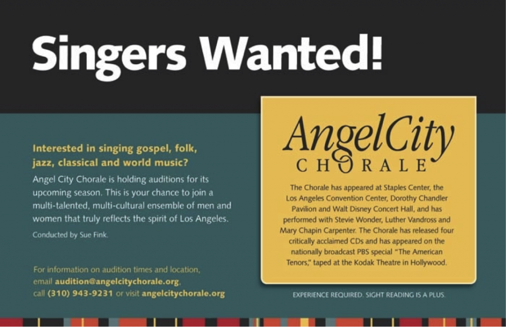 Los Angeles Choir | Angel City Chorale